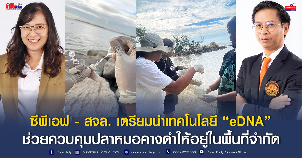 ซีพีเอฟ - สจล. เตรียมนำเทคโนโลยี “eDNA” ช่วยควบคุมปลาหมอคางดำให้อยู่ใน ...